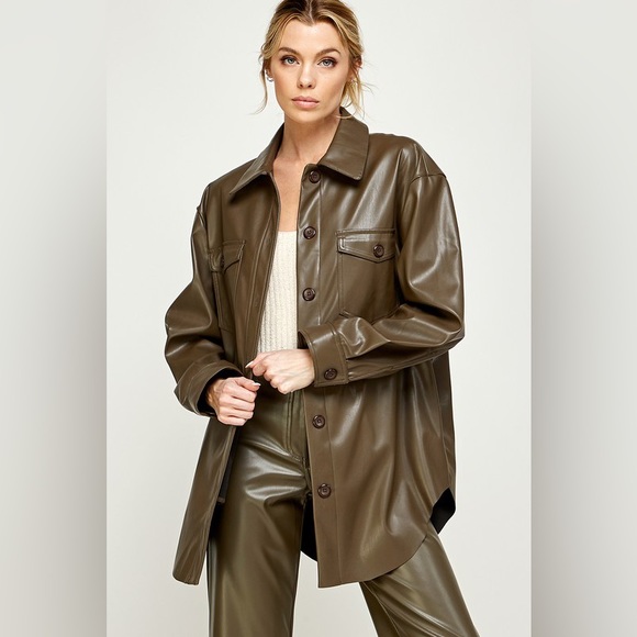 N-Seam | Jackets & Coats | Kade Leather Jacket | Poshmark